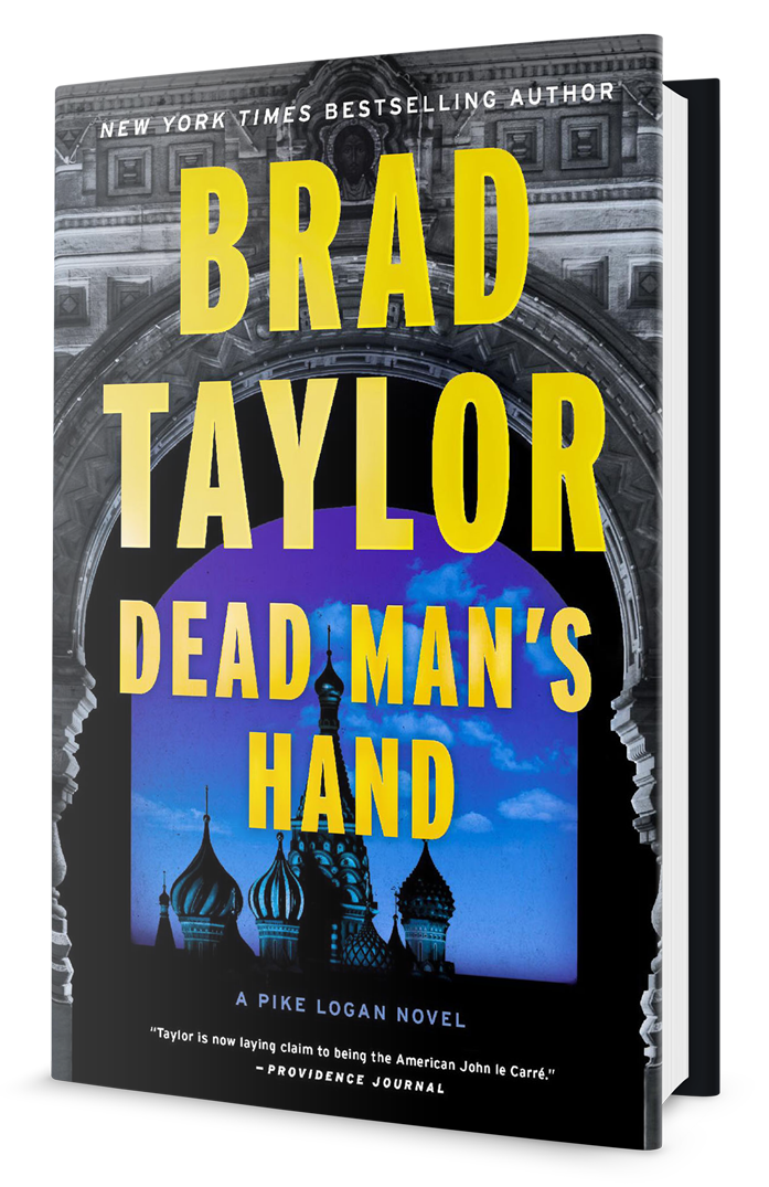 Dead Man's Hand - Latest Thriller by Brad Taylor